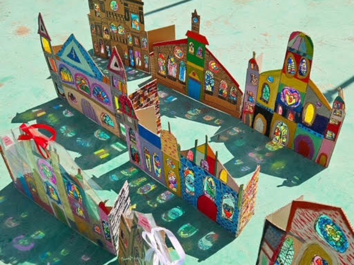 Cardboard Village November 6 - Girls Art In Action